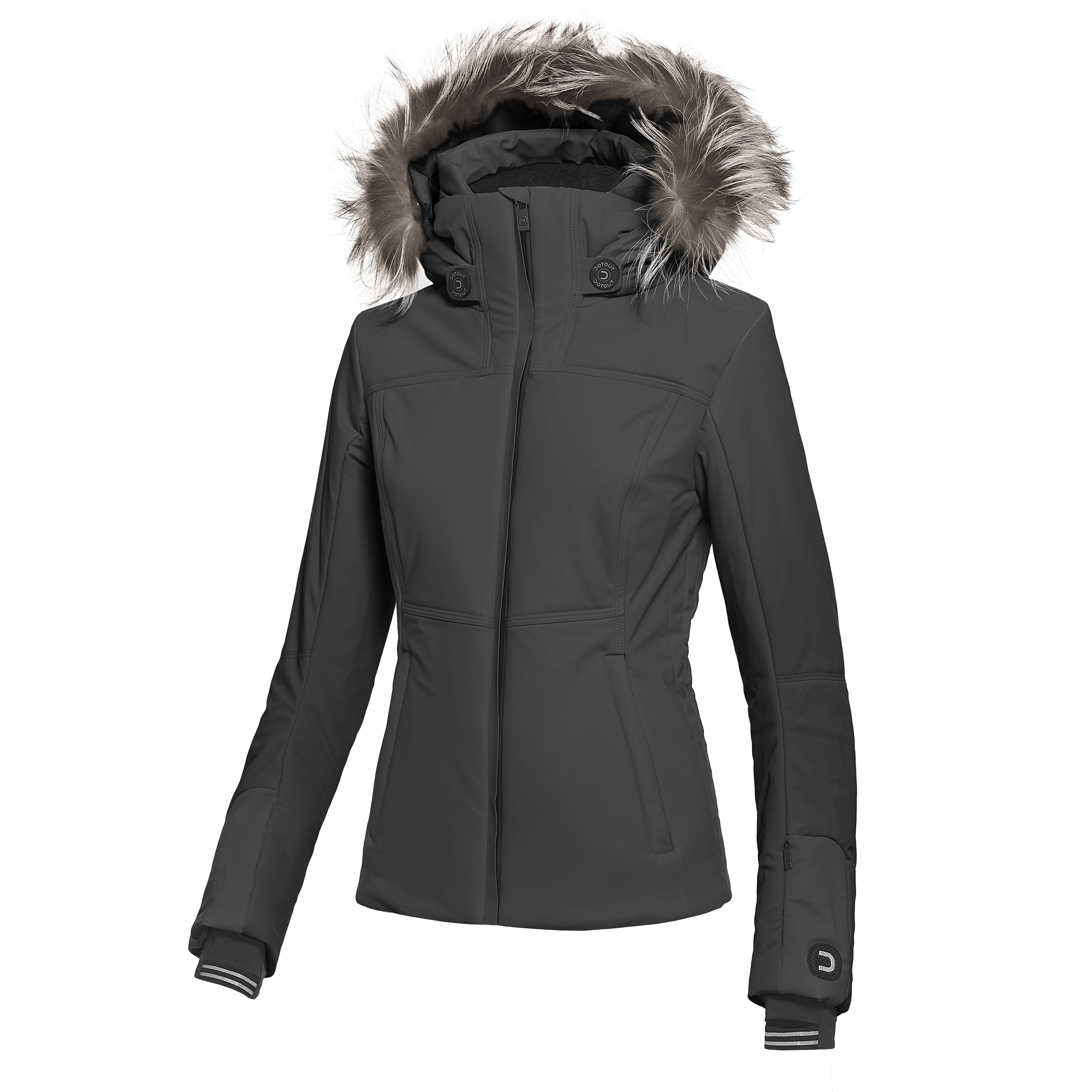 Stratos W Jacket (Fur) - Black and the entire Dotout Ski collection